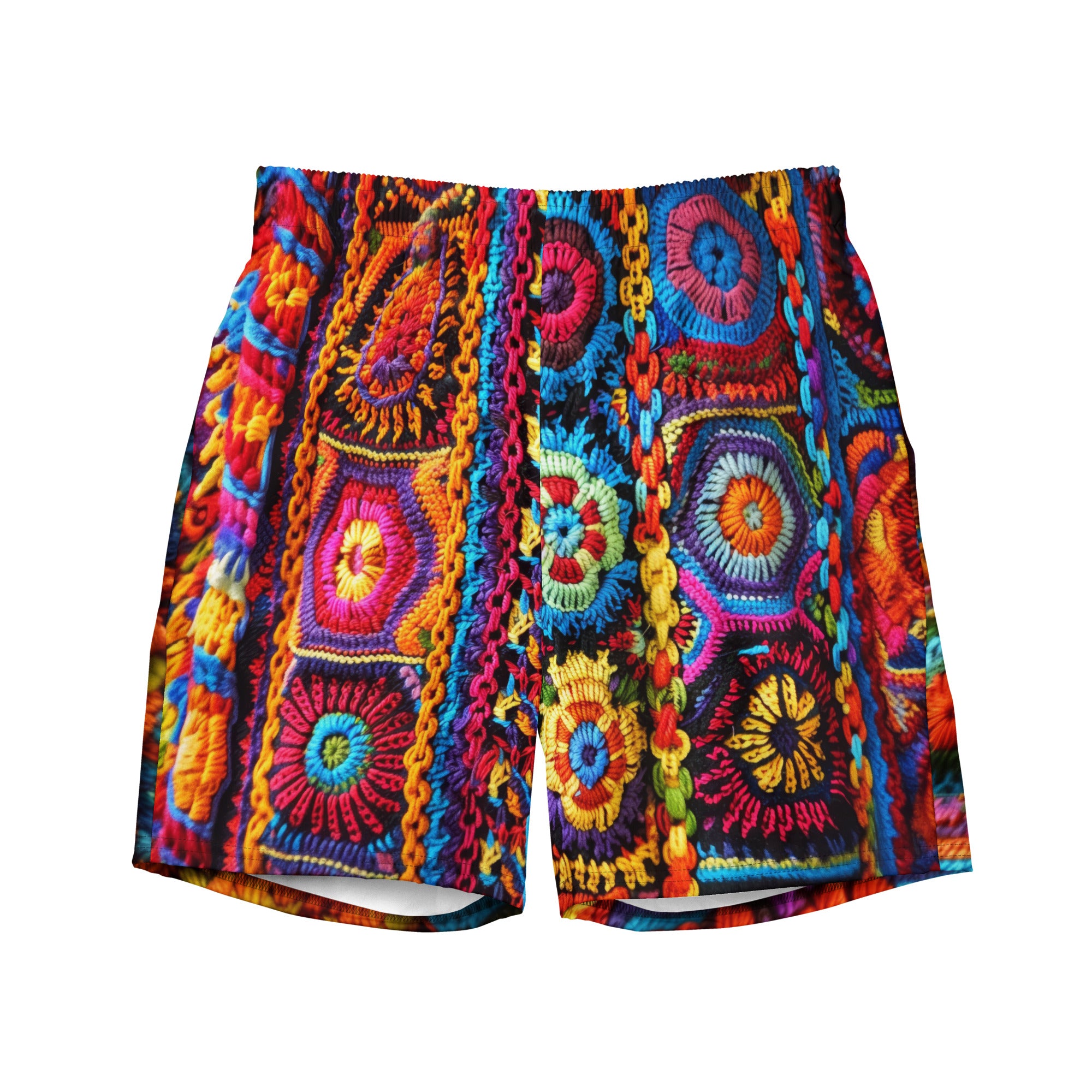 Mexican Crochet - Men's swim trunks – Raul's Storytime