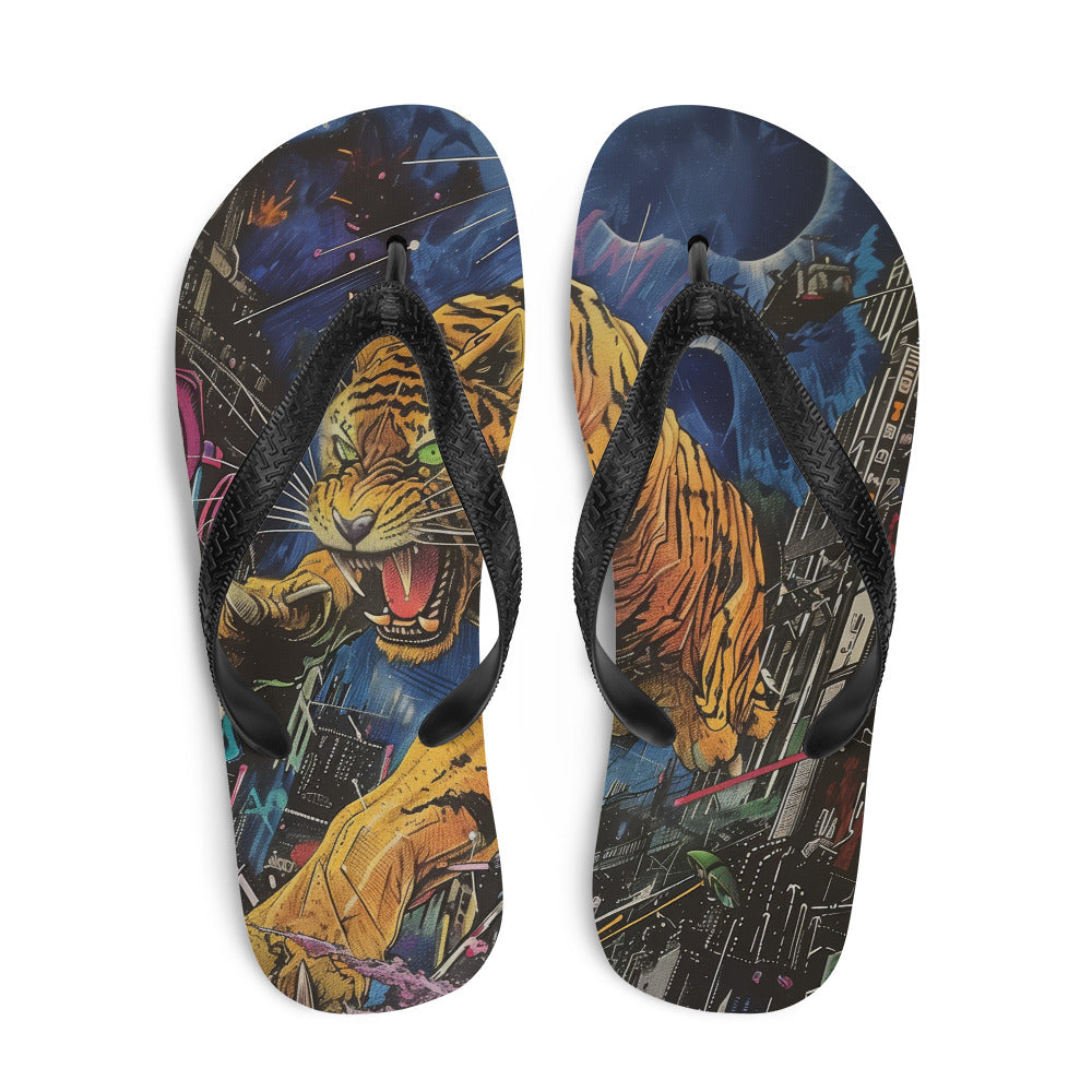 Gold Tiger - Flip-Flops – Raul's Storytime
